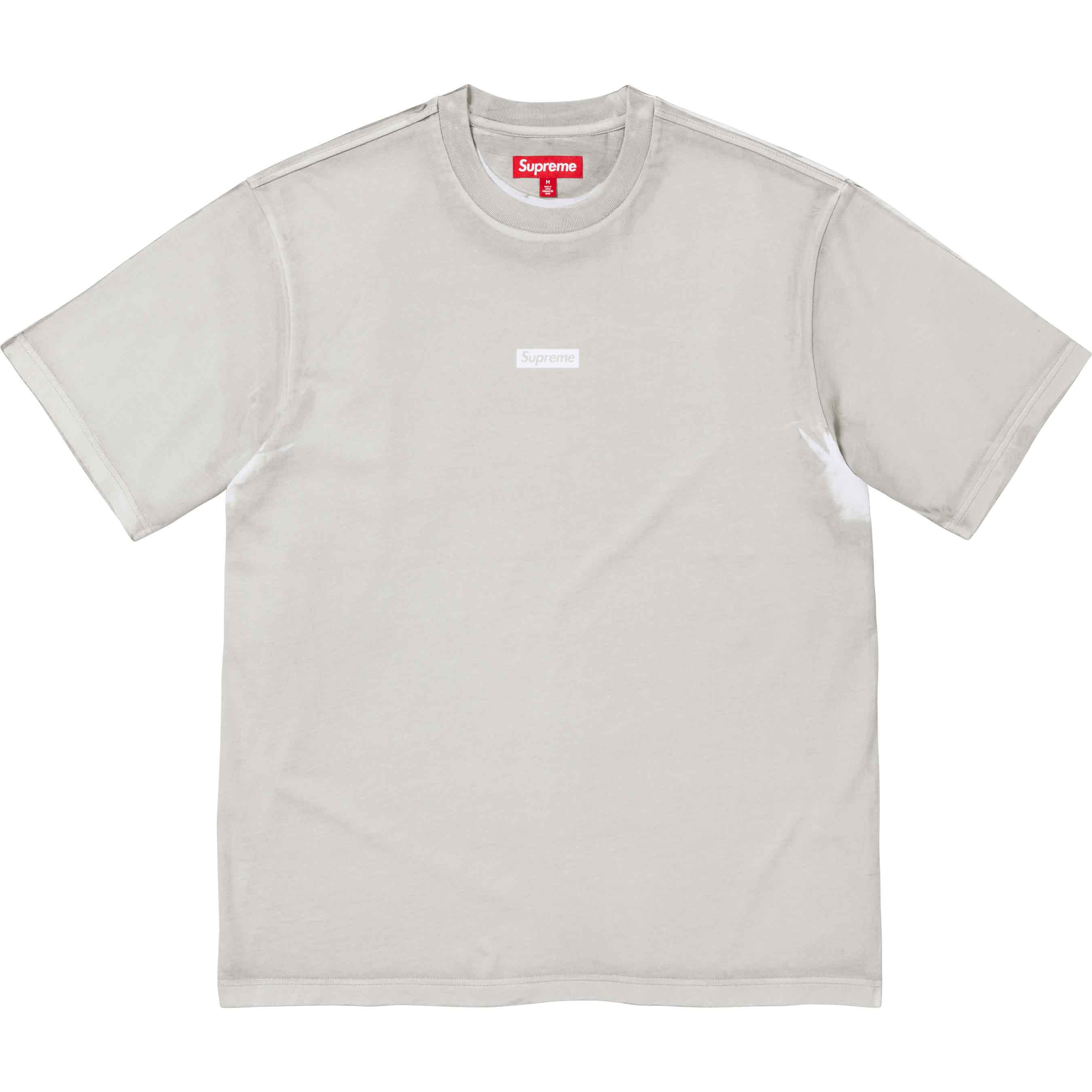 Supreme Overprint Small Box S/S Top "Grey" – SneakersClinic