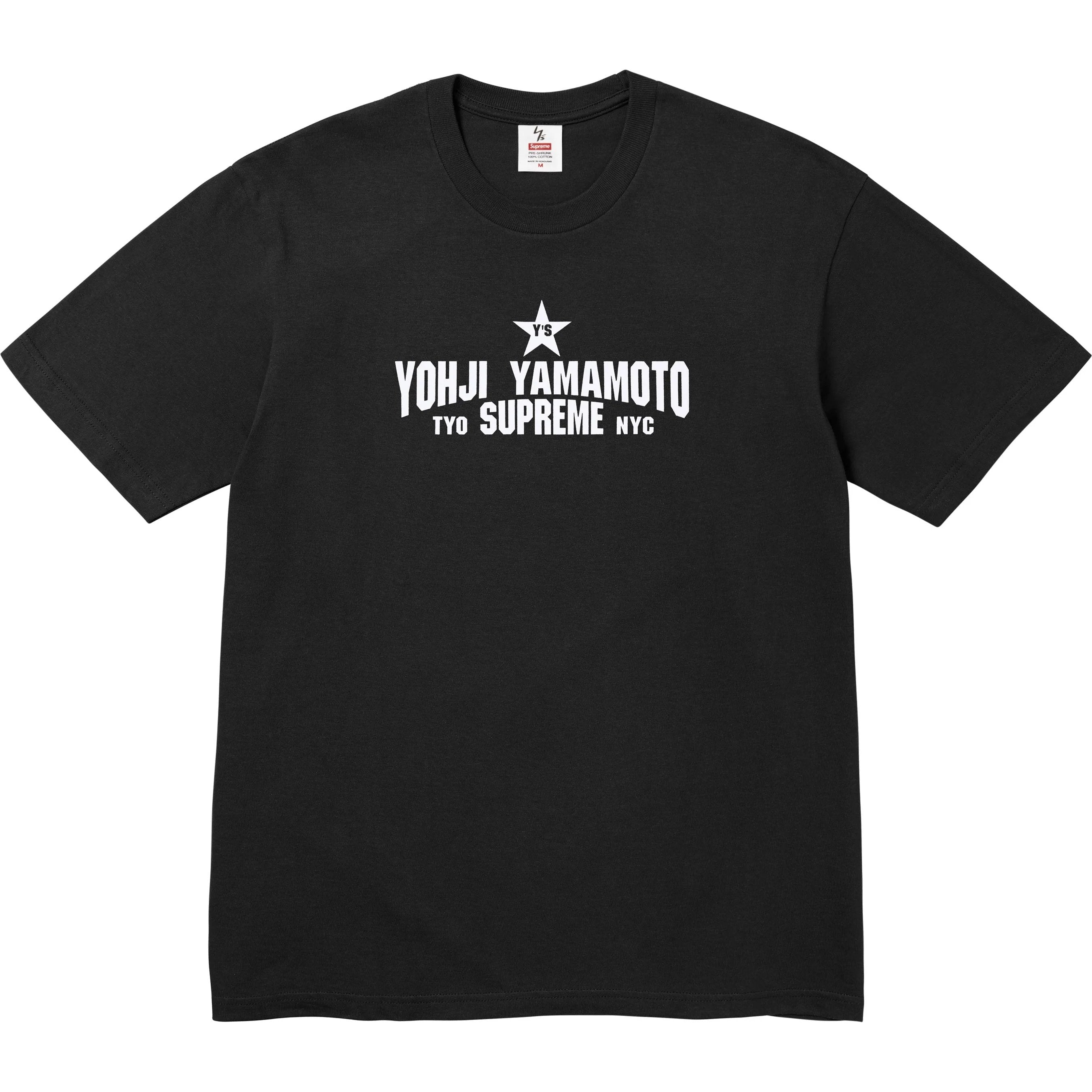 Supreme Y’s Star Tee "Black" – SneakersClinic