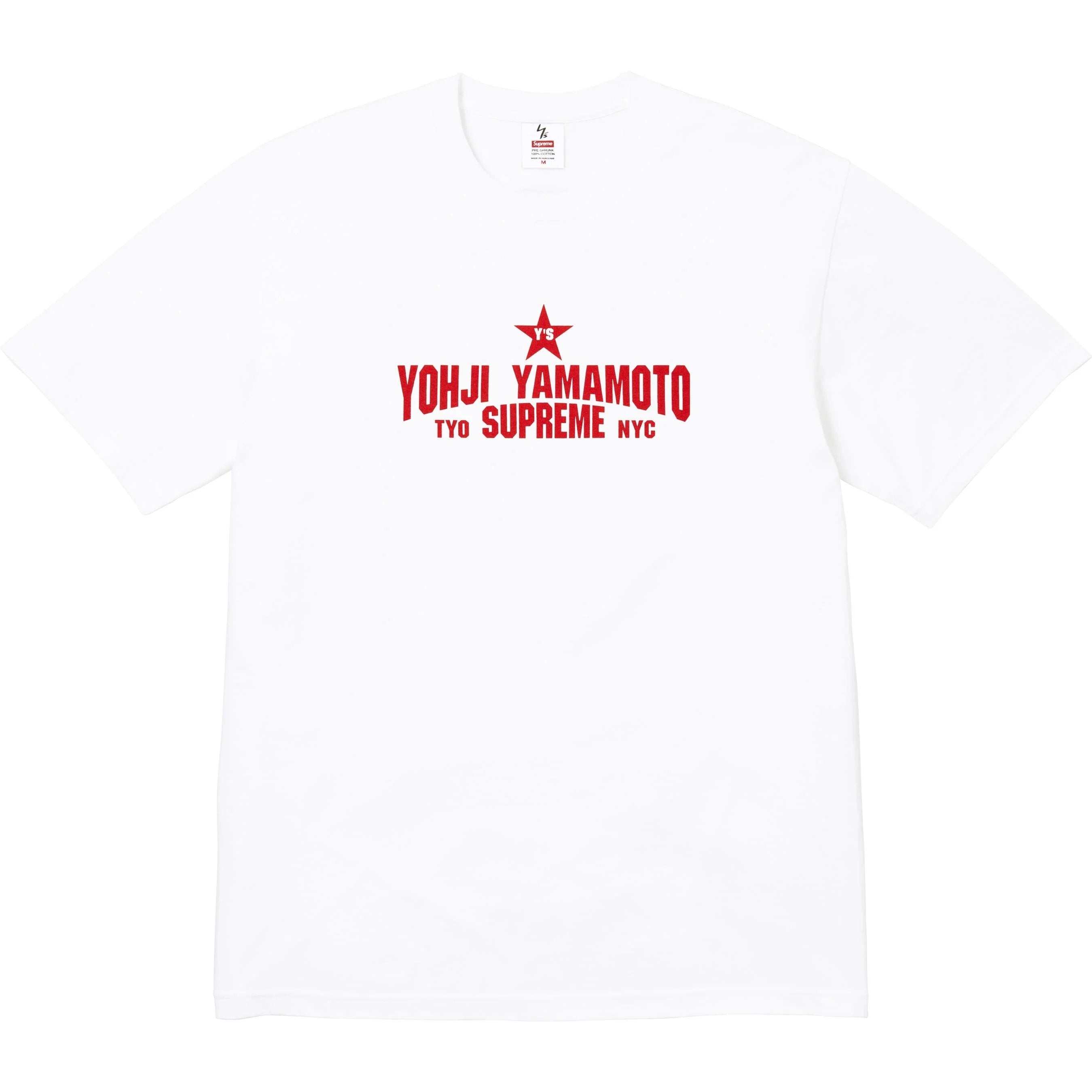 Supreme Y’s Star Tee "White" – SneakersClinic