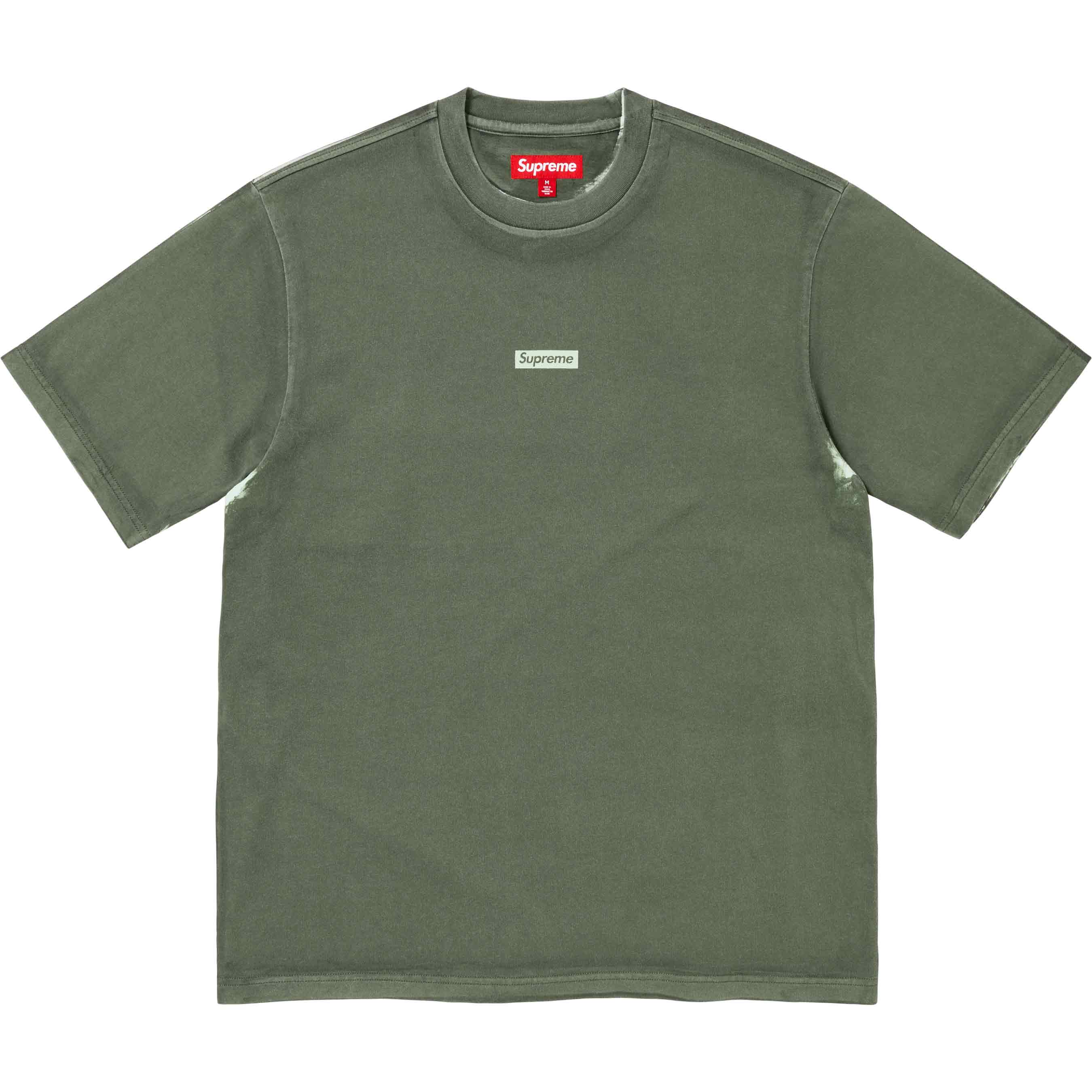 Supreme Overprint Small Box S/S Top "Green" – SneakersClinic