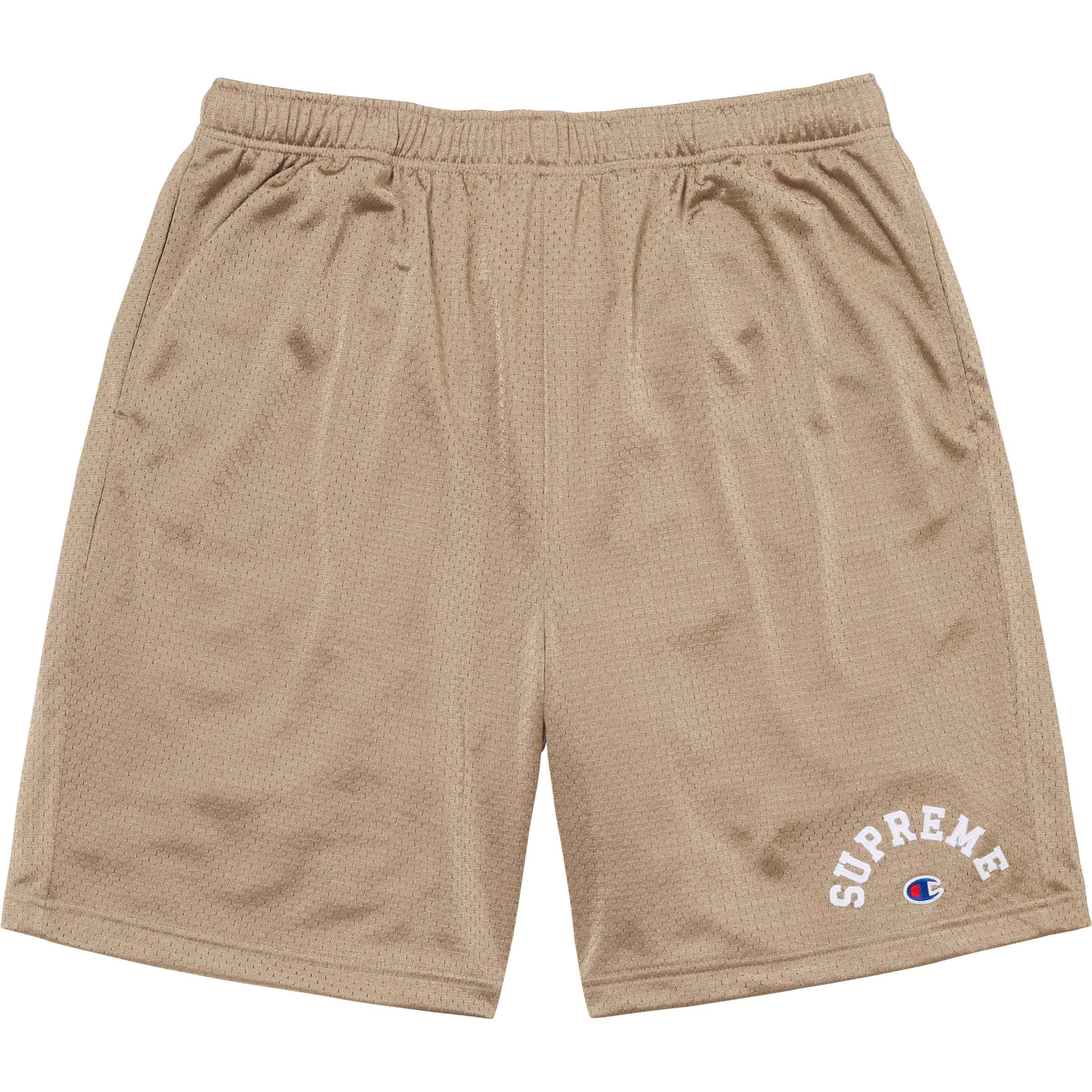 Supreme x Champion Mesh Short "Tan" – SneakersClinic