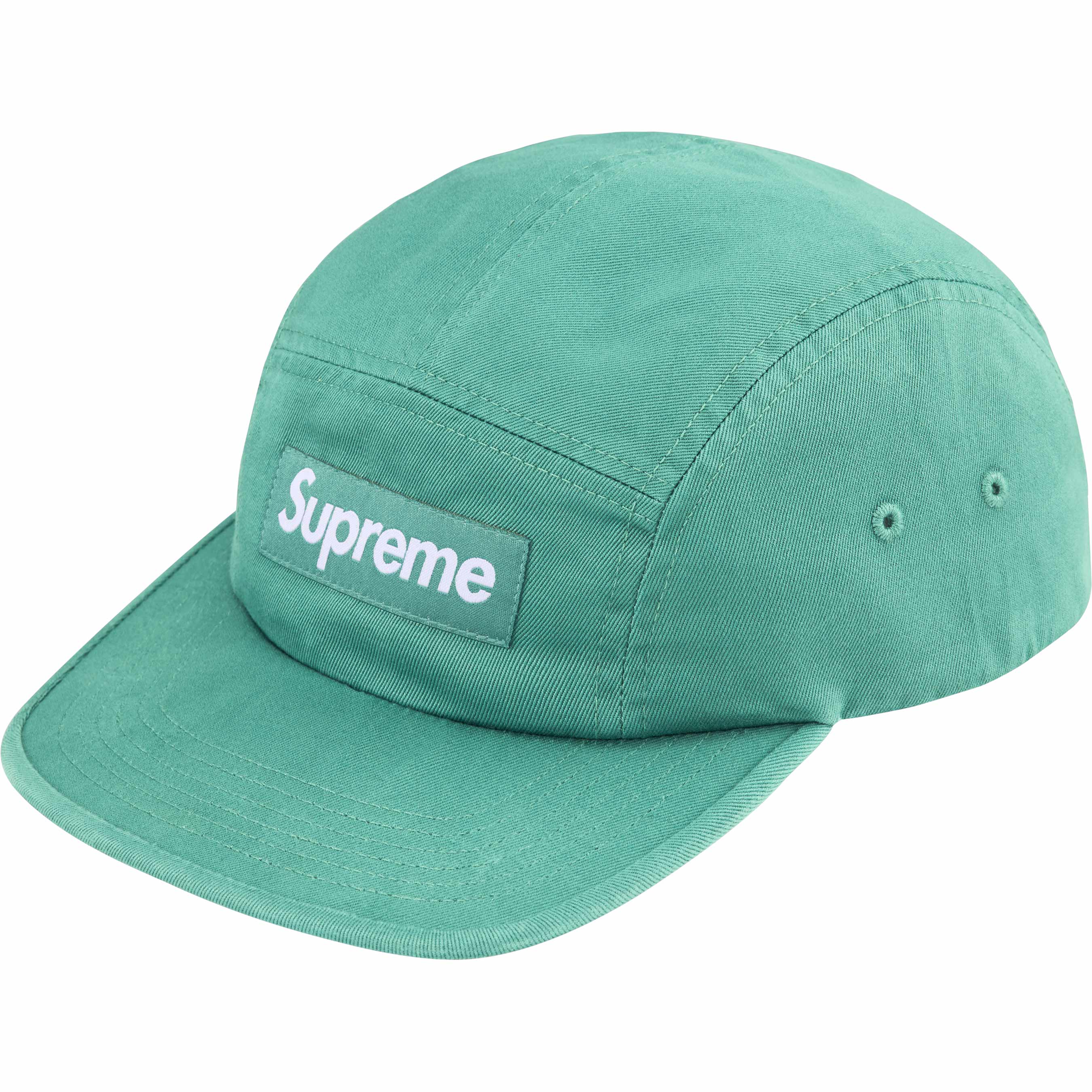 Supreme Washed Chino Twill Camp Cap "Sage" – SneakersClinic