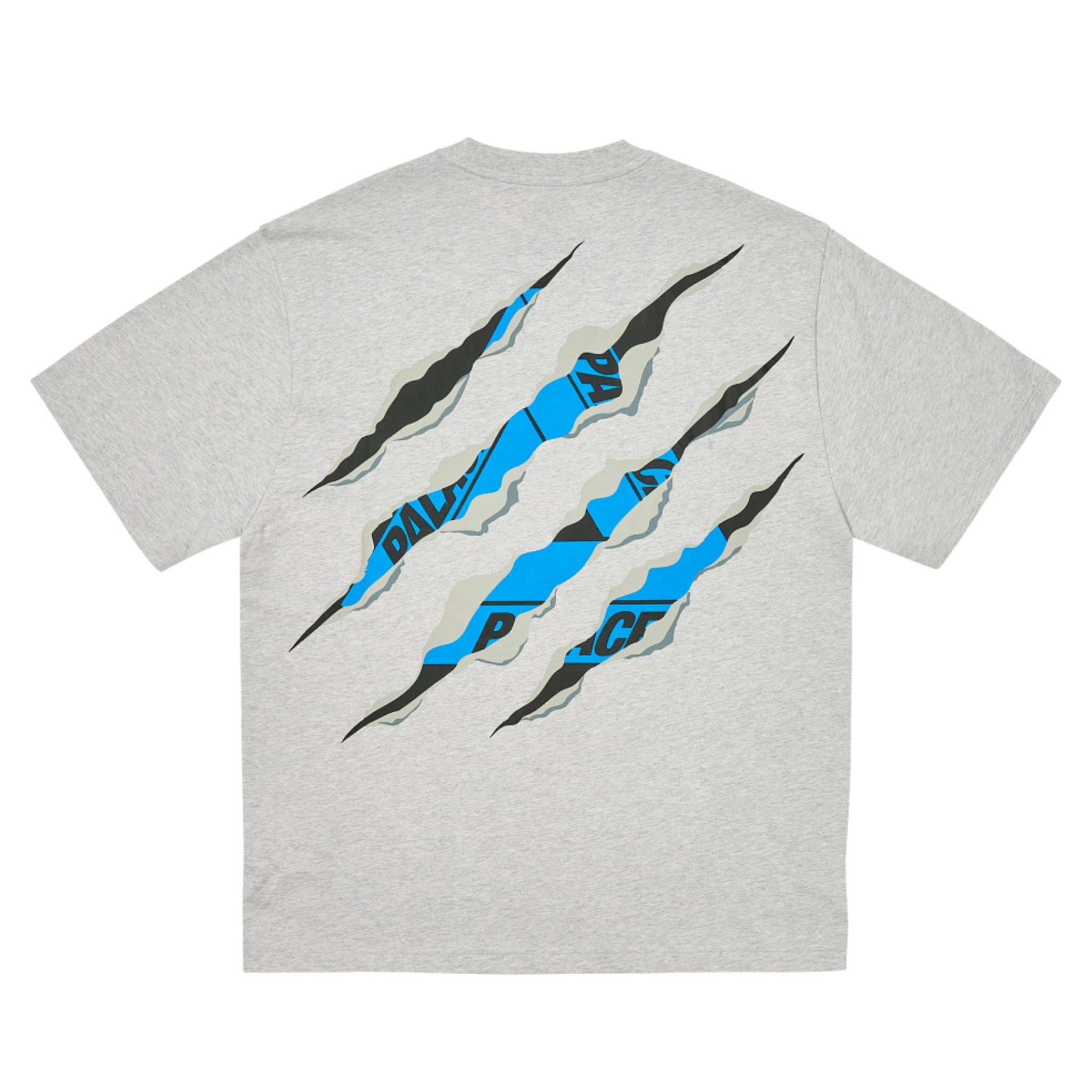 Palace Ripped Tri T-shirt "Grey Marl" – SneakersClinic